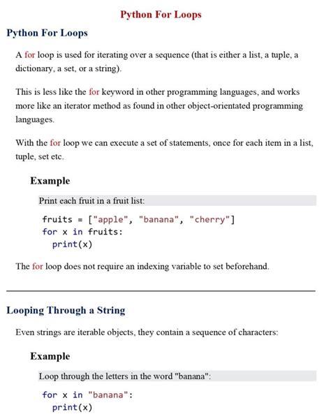 Python For Loops Session 16 Pdf Connect 4 Techs