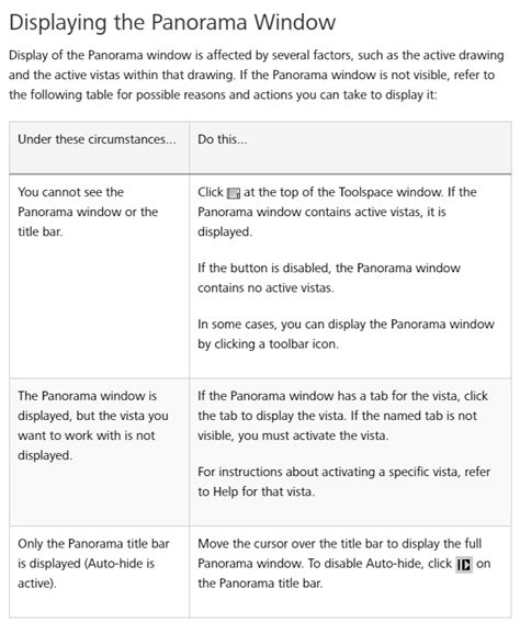 Solved Panorama Not Appearing Autodesk Community