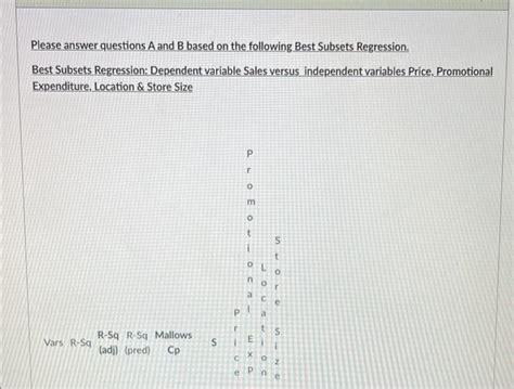 Solved Please Answer Questions A And B Based On The