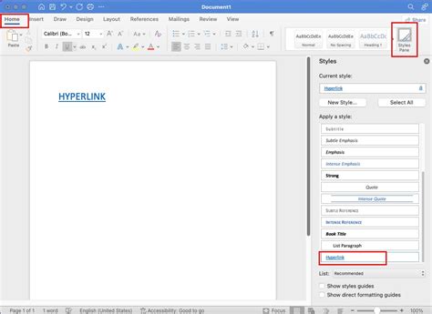 How To Change Color Of Hyperlinks In Word Technipages