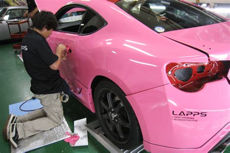 Lapps Wraps Toyota 86 In Pink
