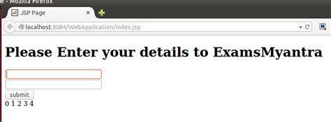 jsp servlet context initialization and request parameters tutorialsjoint