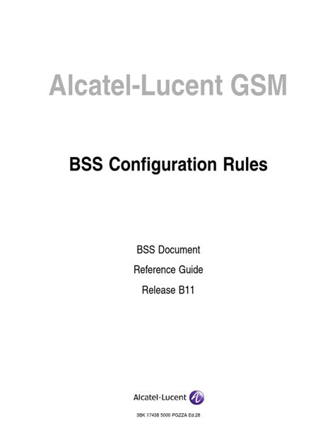 Bss Configuration Pdf General Packet Radio Service Mobile Telecommunications
