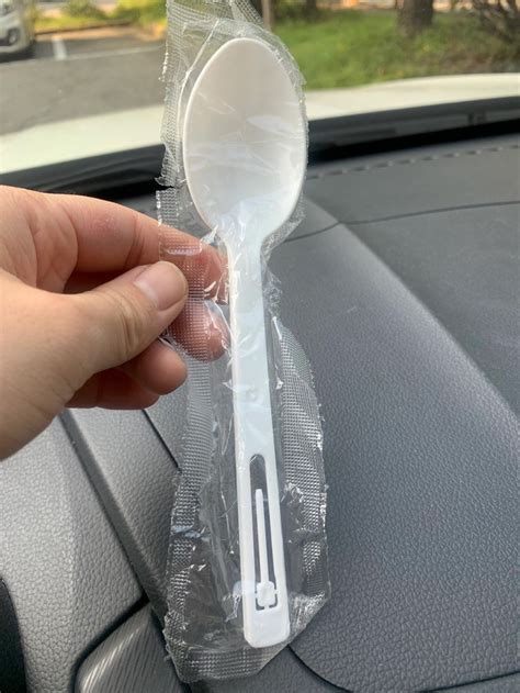 플라스틱 일회용 숟가락 당근 중고거래