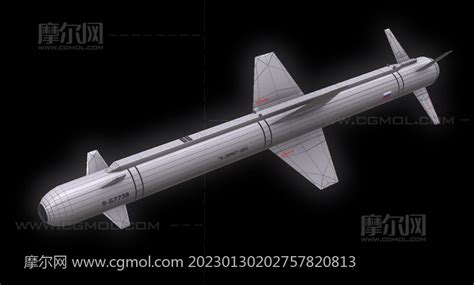 Kh 38e空地导弹俄3d模型obj模型其他模型下载 摩尔网cgmol