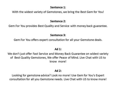 3 Catchy Sentences 2 Ads And Content Freelancer