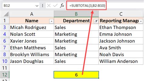 How To Count Filtered Rows In Excel Easy Formula
