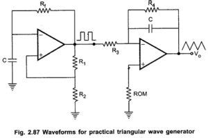 Triangular Wave Generator Using Op EEEGUIDE COM