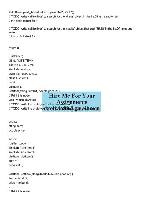 Maincpp Include ListItemh Include Ltstringgt In Pdf