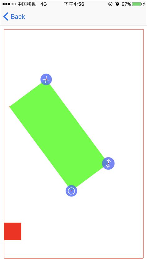 Ios How To Retrieve All 4 Coordinates Of A Rotatedscaledtranslated
