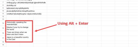 How To Wrap Text In Google Sheets