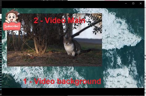 Command Line Two Video Overlays Another With Ffmpeg Super User