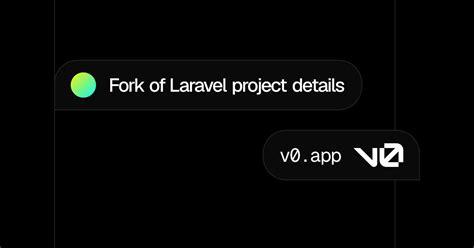 Fork Of Laravel Project Details V0 By Vercel