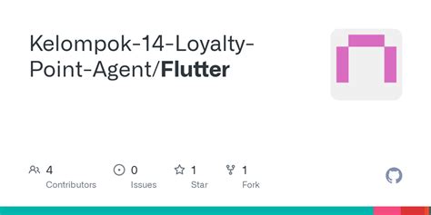 Github Kelompok 14 Loyalty Point Agentflutter