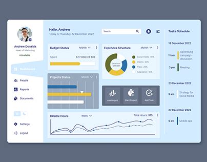 Erp Ui Dashboard Projects Photos Videos Logos Illustrations And Branding On Behance