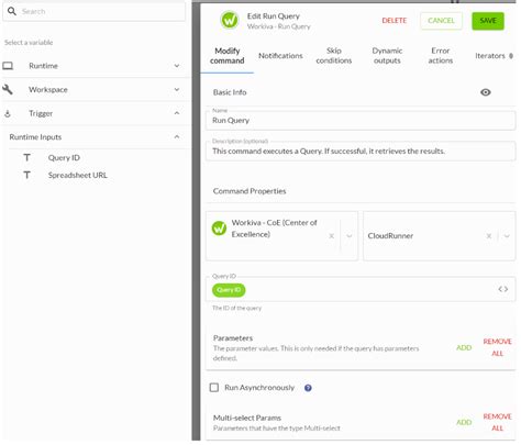 clp run a query and export results support center