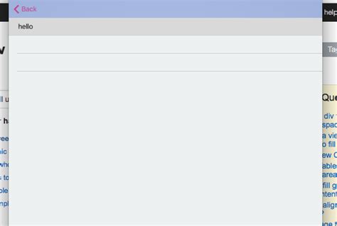 Ios Make Table View Cells To Fill Up The Screen Exactly In Swift Stack Overflow