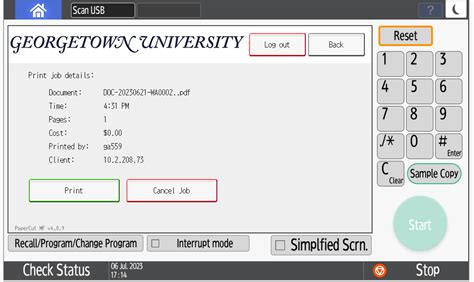 Releasing Your Print Job Office Of Information Technology