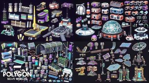 Polygon Sci Fi Worlds Unreal Engine Asset