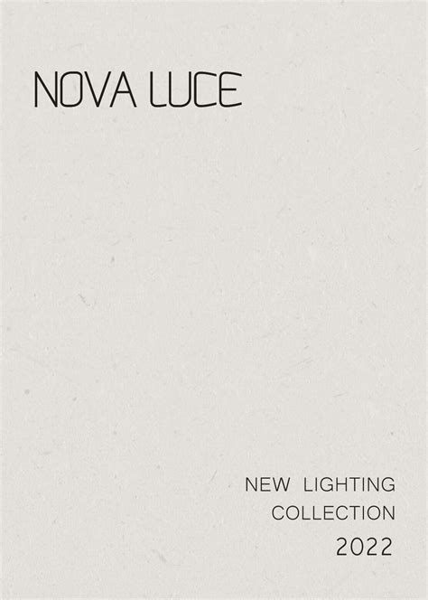 Nova Luce 2022 Ledium
