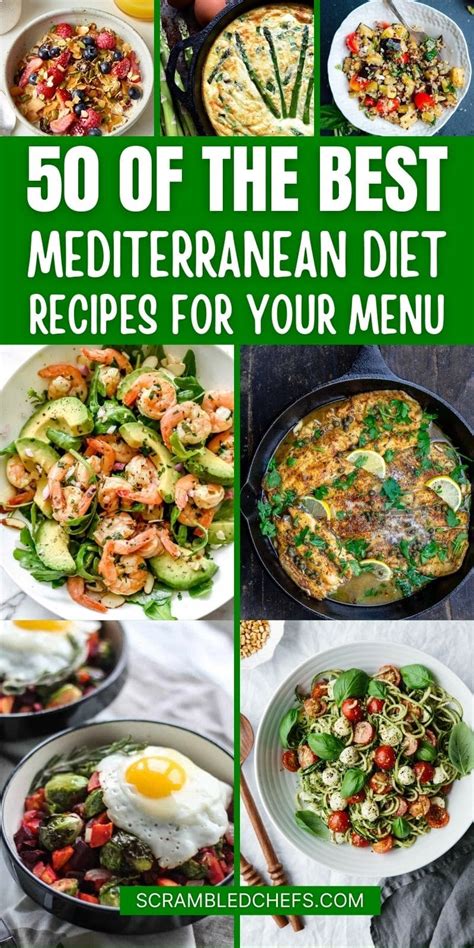 50 Mediterranean Diet Recipe Favorites Scrambled Chefs
