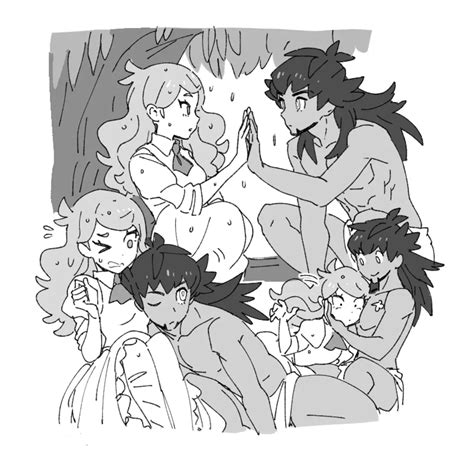 Dede Qwea 00000 Leon Pokemon Sonia Pokemon Nintendo Pokemon