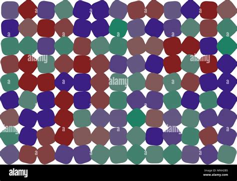 Shape Of Mixed Abstract Background Pattern Style Of Mosaic Or Tile Vector Illustration