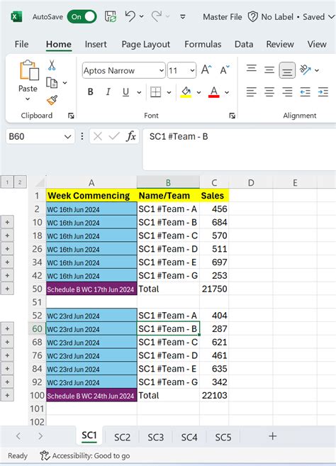Excel Consolidating All Sheets Data Into Another Work Book Stack