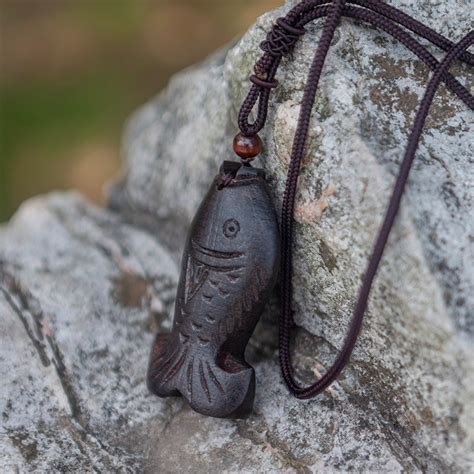 Купить Фартук ветер Деревянная рыба ожерелье подвески женский ...