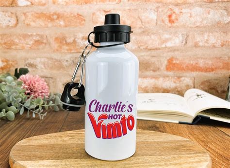 Hot Vimto Personalised Water Bottle Manchester Regional T For A True Manc Etsy