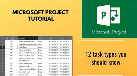 Everything You Need To Know About Task Types In Microsoft Project