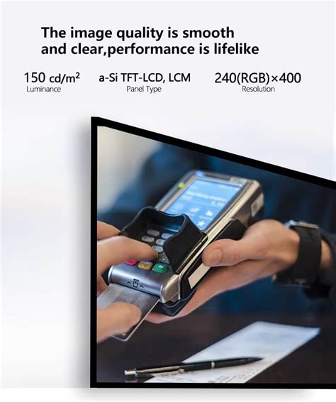 LQ B UB Sharp Inch TFT LCD Display X Transflective Sunlight Readable LCD Panel