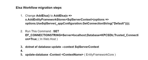 Error On Elsa Workflow Integration Support Center ASP NET Zero Support