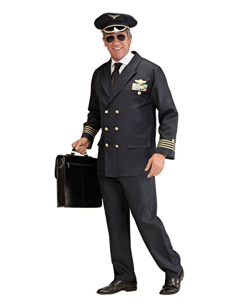 Pilot Uniform Costume L | Buy professional costumes | horror-shop.com