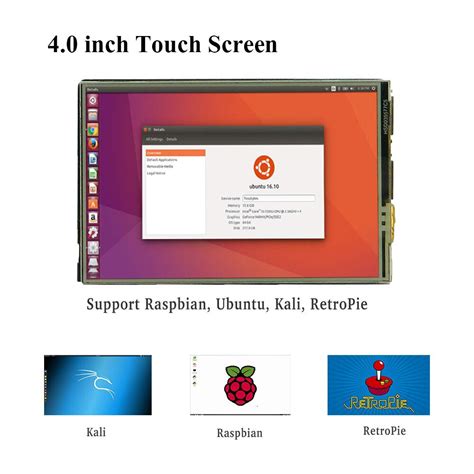 Raspberry Pi MHS Inch TFT Touch Screen Grandado