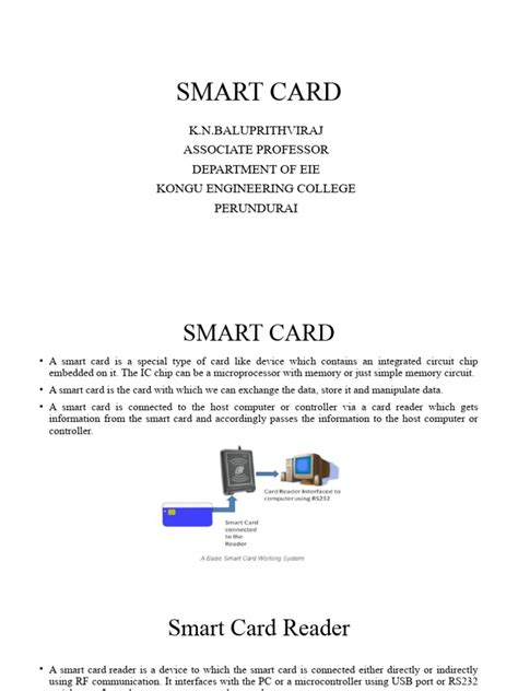 smart card pdf smart card microcontroller