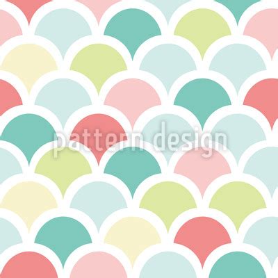 Geometric Girl Seamless Vector Pattern Design