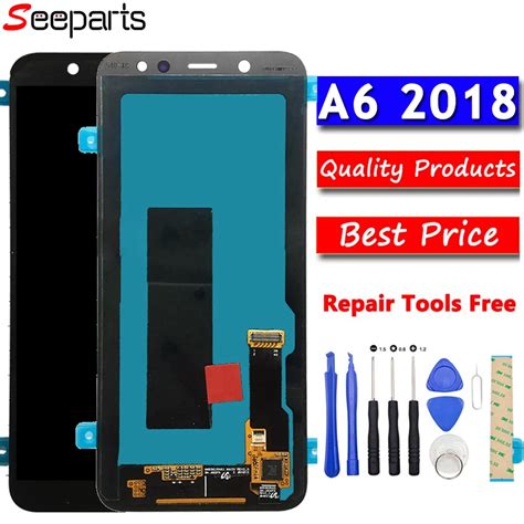 5.6For Samsung Galaxy A6 2018 LCD A600F A600FN Display Touch Screen ...