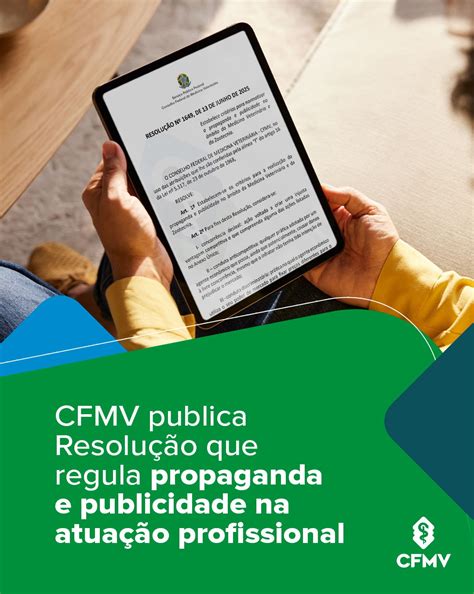 Cfmv Publica Resolução Que Regula Propaganda E Publicidade Na Atuação Profissional Cfmv