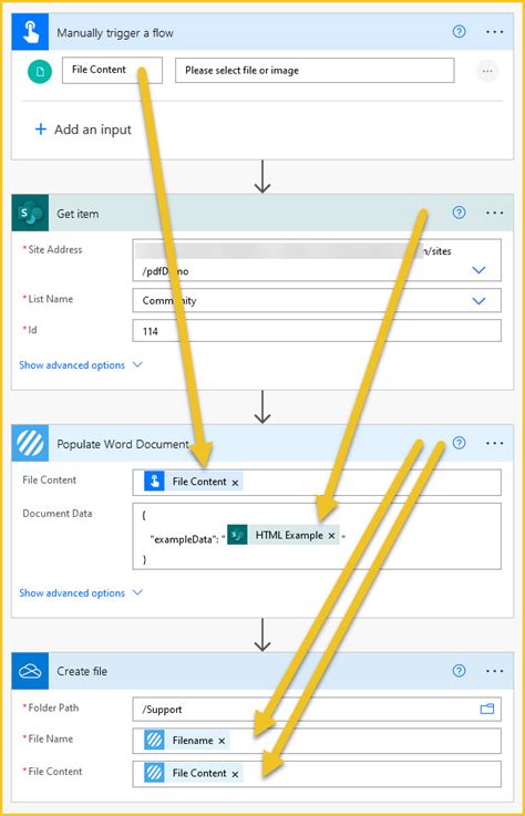Insert Html Into A Word Document With Power Automate