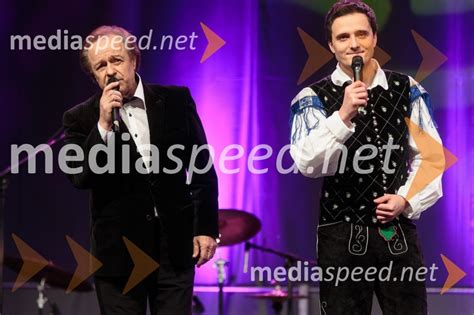 Alfi Nipič Pevec Blaž Švab član Skupine Modrijani Alfi Nipič