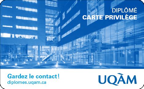 Carte Privilège | Services à la communauté diplômée | UQAM