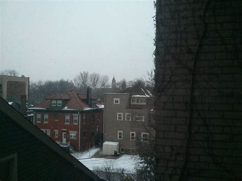 Winter From The Back Window Aaron Van Dorn Flickr