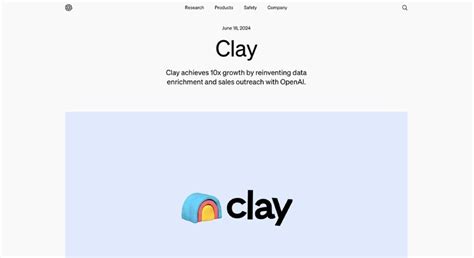 Bruno Estrella On Linkedin Openai 🤝 Clay Go To Market Data Is