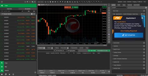 Algobuilderx Pioneers The First Plugin For Ctrader Algobuilderx News
