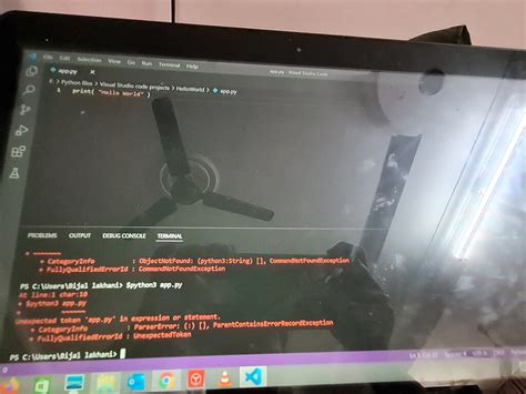 Error In First Basic Program Python Code With Mosh Forum