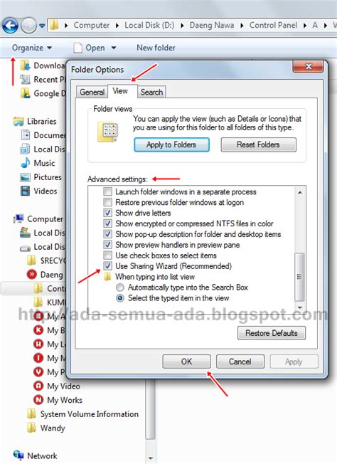 Cara Membuka Folder Private Ada Semua Ada