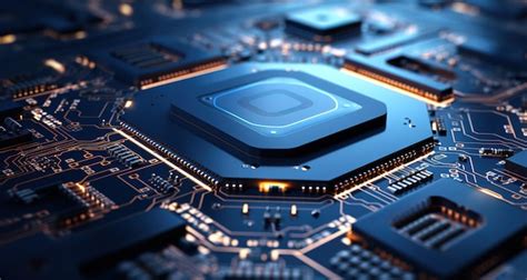 Premium Ai Image Printed Circuit Board Technological Background The