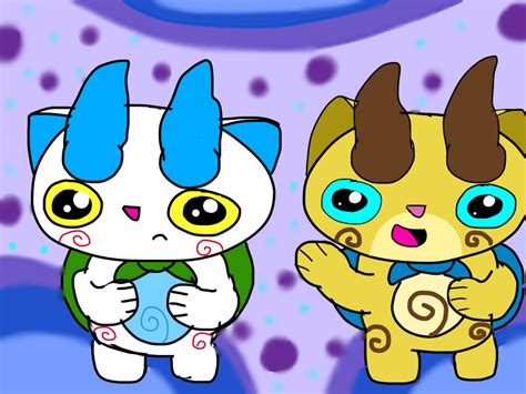 Komasan And Komajiro Yokai Watch By Sofabox101 On Deviantart
