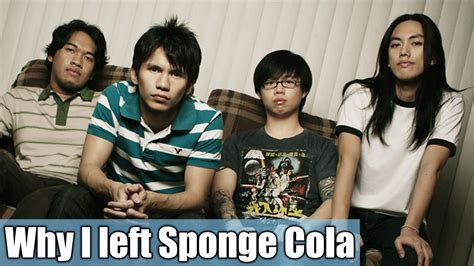 Why I left Sponge Cola | cola | The number one question I've received since I started performing ...